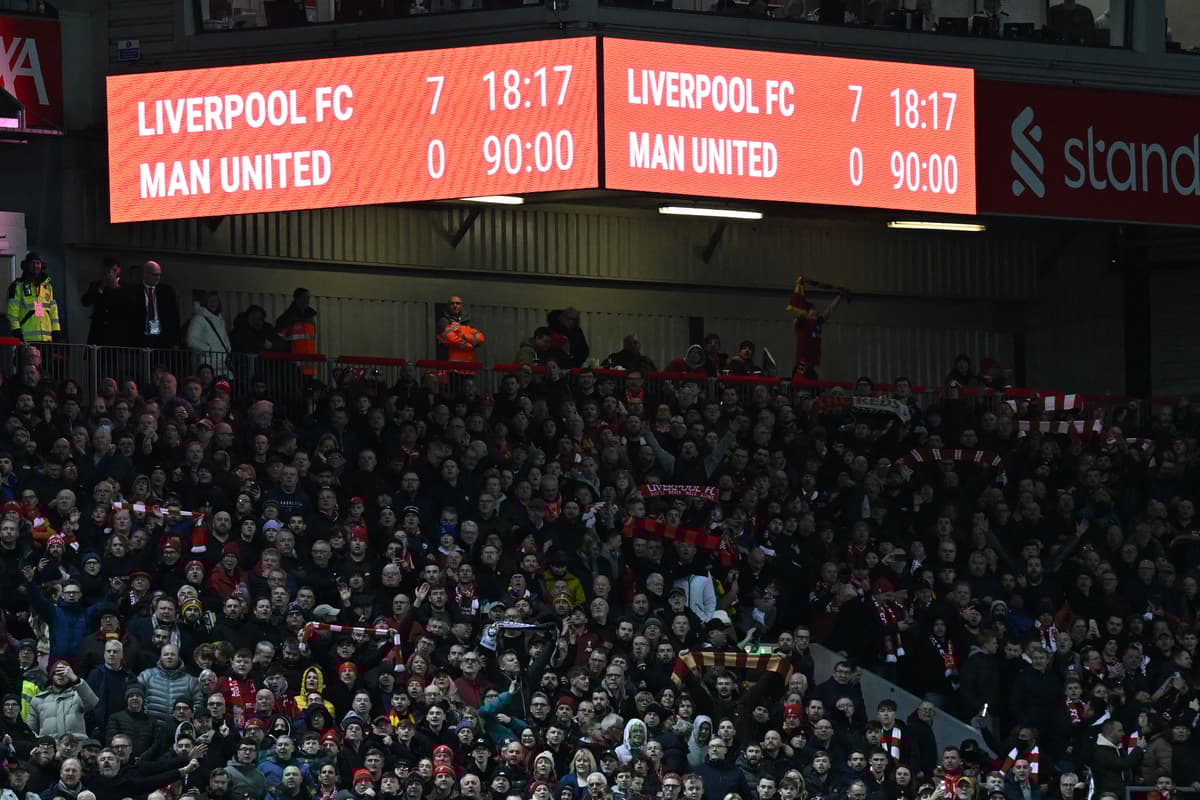 Man Utd Biggest Loss Where Liverpool 7 0 Humiliation Ranks